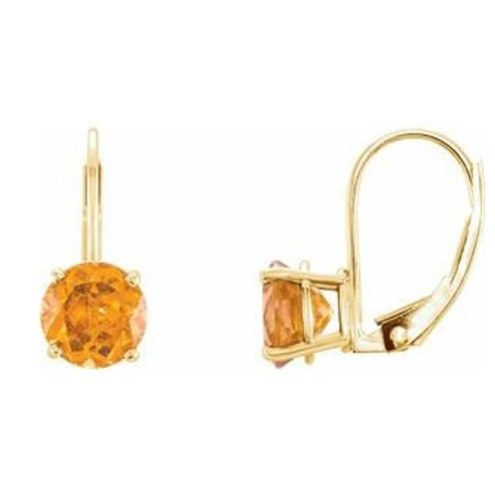 leverback earring settings