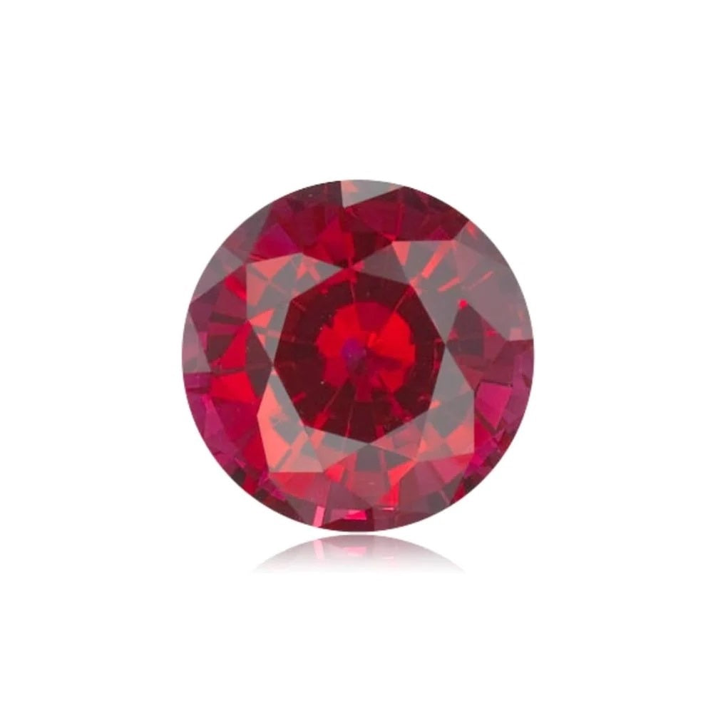 Synthetic Ruby Round Cut Rough Corundum – Instagem